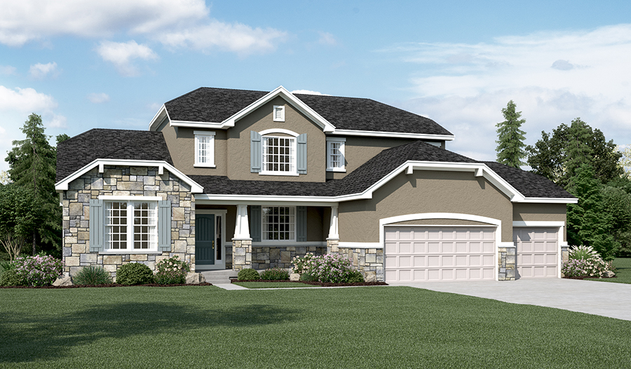 Jessica floor plan at Simpson Springs | Richmond American Homes