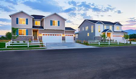 New homes at Newman Ranch in Salt Lake City