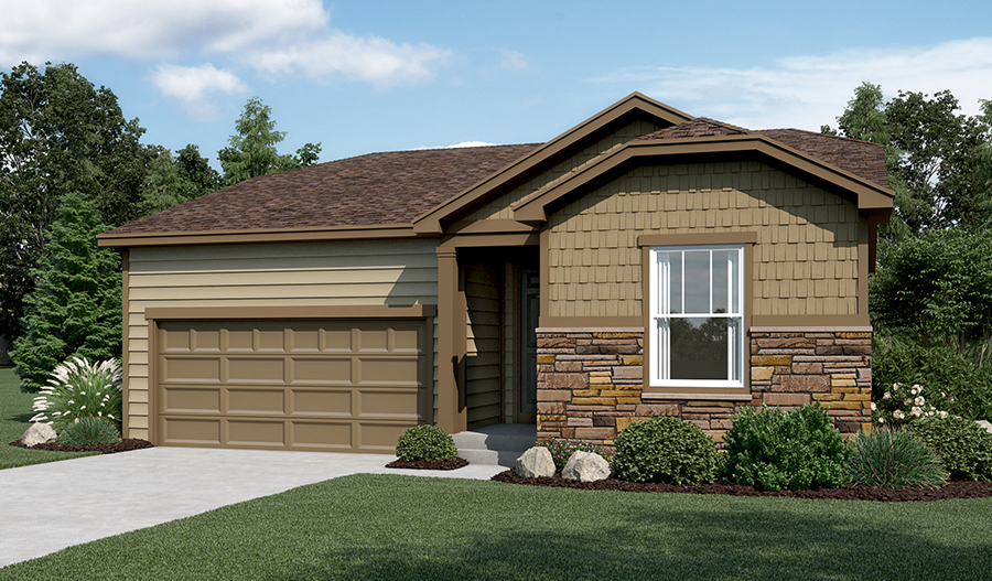 Amethyst floor plan at Founders Village | Richmond American Homes